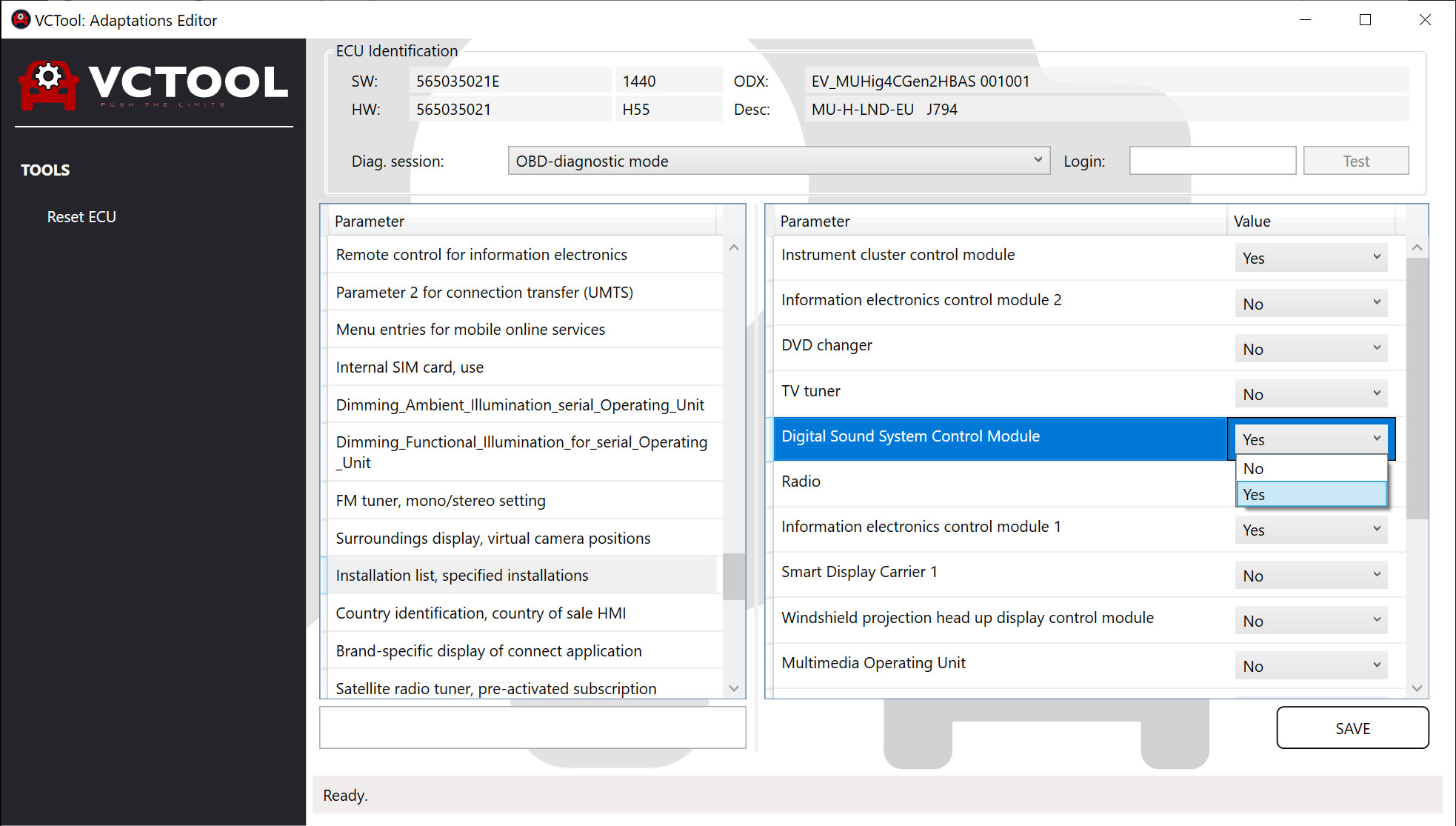 Модули | VCTool