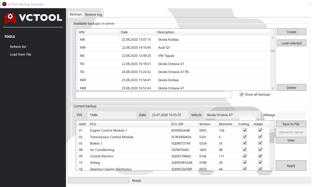 Модули | VCTool