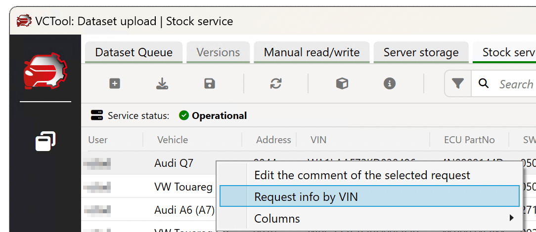 New features in the update 1.16.5.0 | VCTool