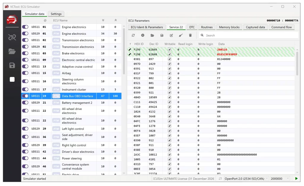 Uds Ecu Simulator Vctool